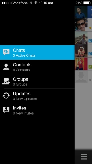 BlackBerry Messenger for iOS review | Gadgets 360