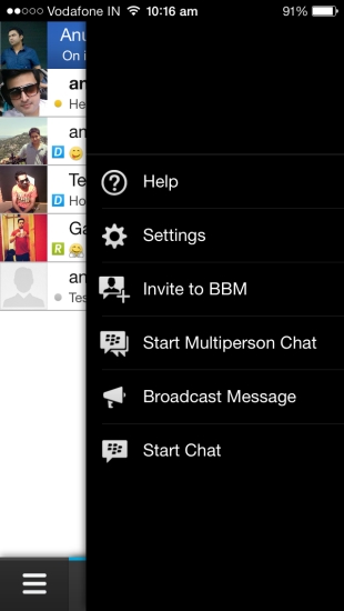 BlackBerry Messenger for iOS review | Gadgets 360