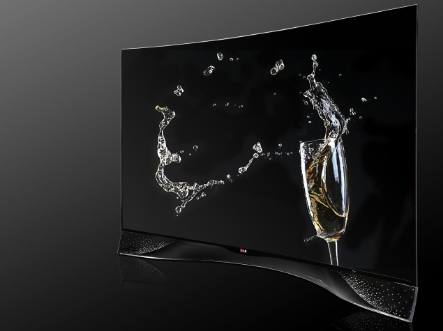 LG Unveils Curved OLED TV Encrusted With Swarovski Crystals ...