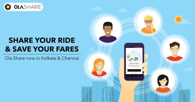 Ola Launches Ride Sharing Service in Kolkata | Technology News Ola Launches Ride Sharing Service in Kolkata | Technology News