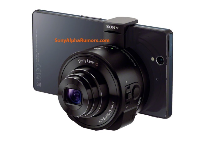 Sony s lens Cameras That Can Be Attached To IPhone And Android Smartphones Spotted In The Wild 